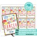 Editable Dancer Printable Tag Printable Gift Tags Dance Competition ...