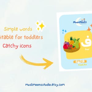 Arabic Alphabet Flashcards for Kids | Learn Arabic Letters - Etsy