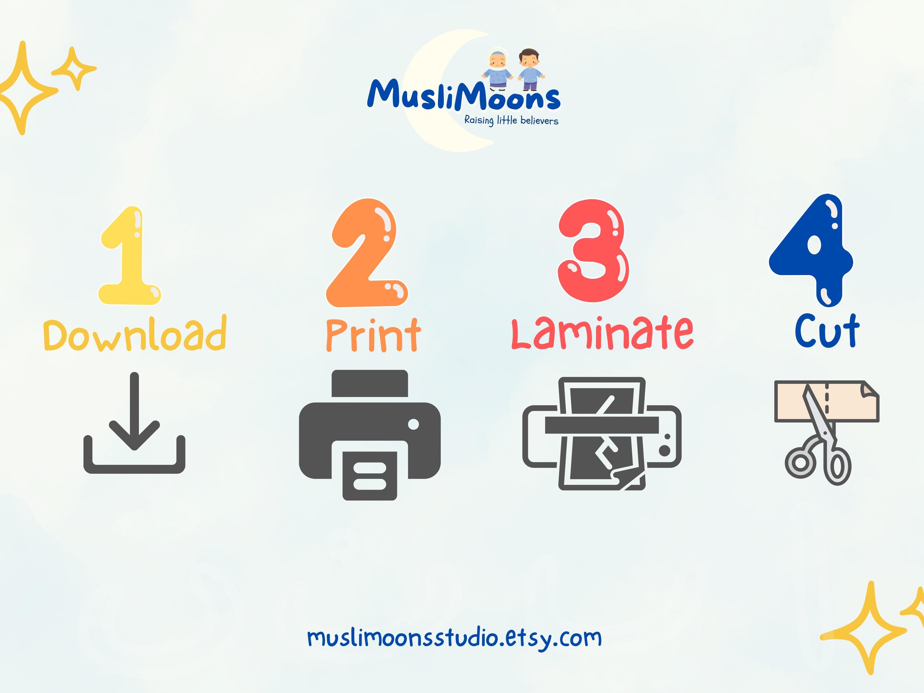 Arabic Alphabet Flashcards for Kids | Learn Arabic Letters - Etsy