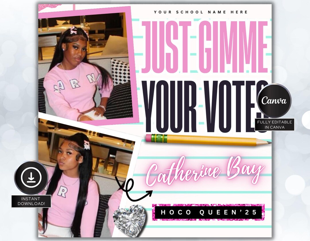 Homecoming Queen Flyer , Homecoming Flyer , Homecoming Campaign Flyer ...