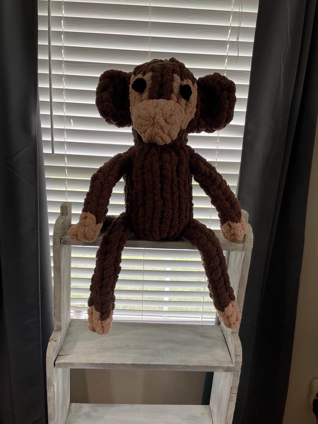 Chunky Monkey Stuffed Animal. Only One Available. Ready to Ship Now ...