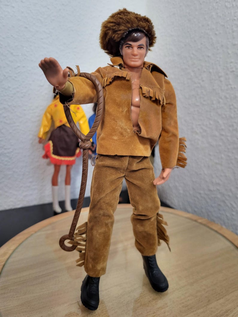 Vintage Mattel Big Jim Doll Set With Travel Case, Clothes & Accessories ...