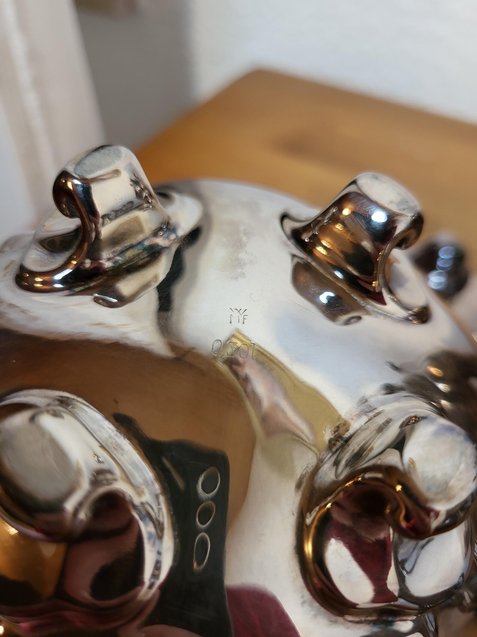 Vintage Silver Plated Porcelain Tea/coffee Set by Bmf,1970s. - Etsy