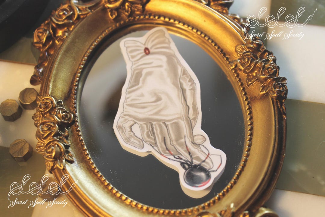 Gothic Sticker Set Renaissance Sticker Witchy Laptop Sticker Medieval ...