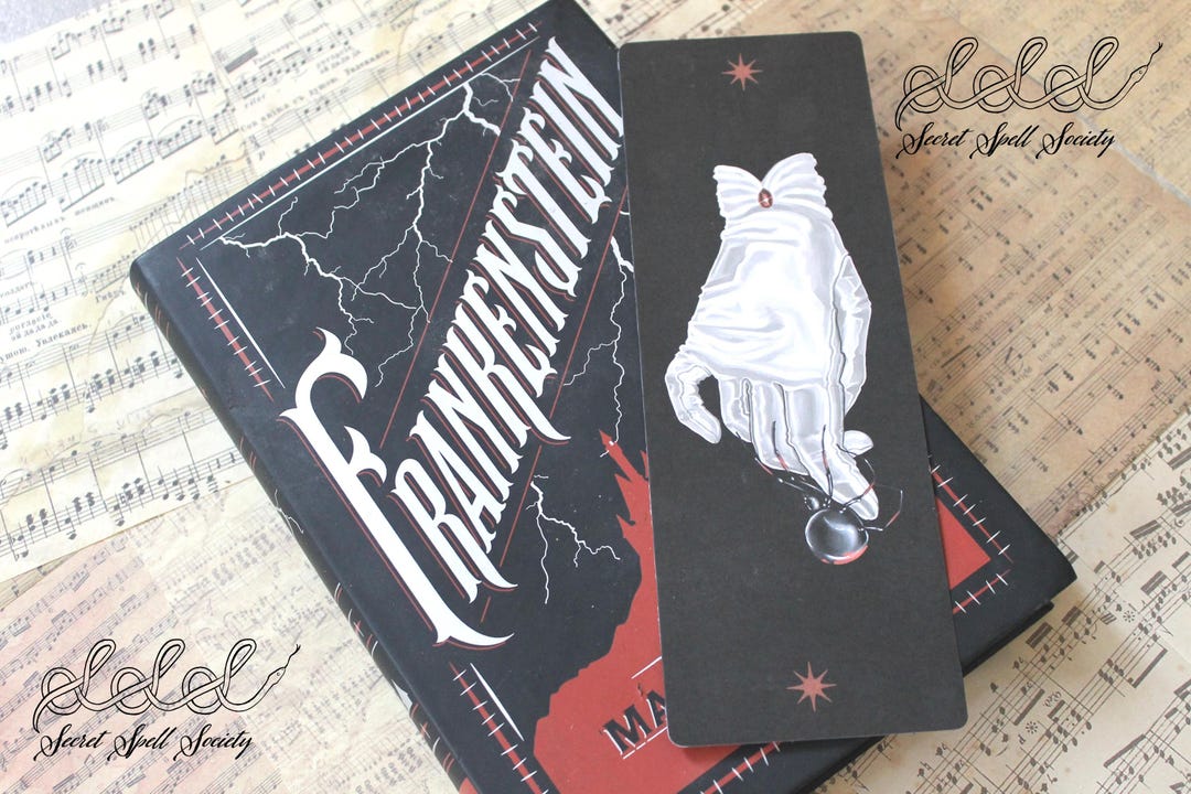 Victorian Bookmark Vampire Bookmark for Gothic Gifts Witchy Bookmark ...