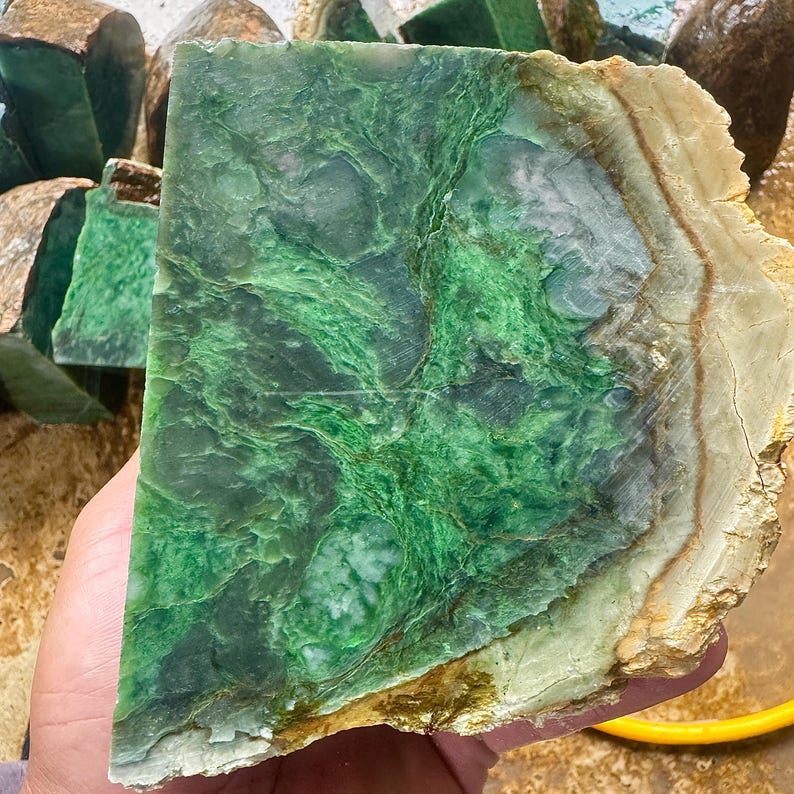1,804g AAA Quality Rough Nephrite Jade - Etsy