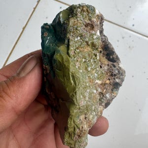 207g Green Impactite Glass From Meteorite Impact, Suevite Not Tektite ...