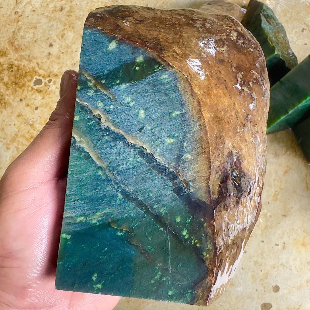 1,466g AAA Quality Nephrite Jade - Etsy