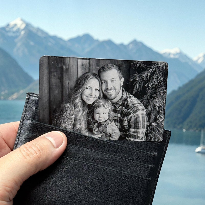 Metal Wallet Card - Etsy