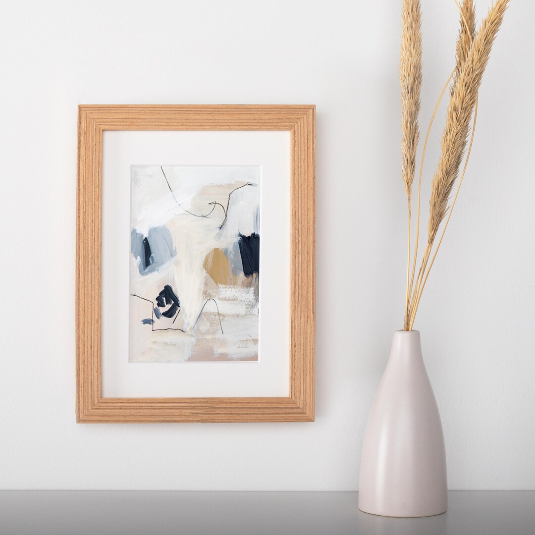 Modern Matted Picture Frame | Wood Photo Frame | Standard and Custom ...