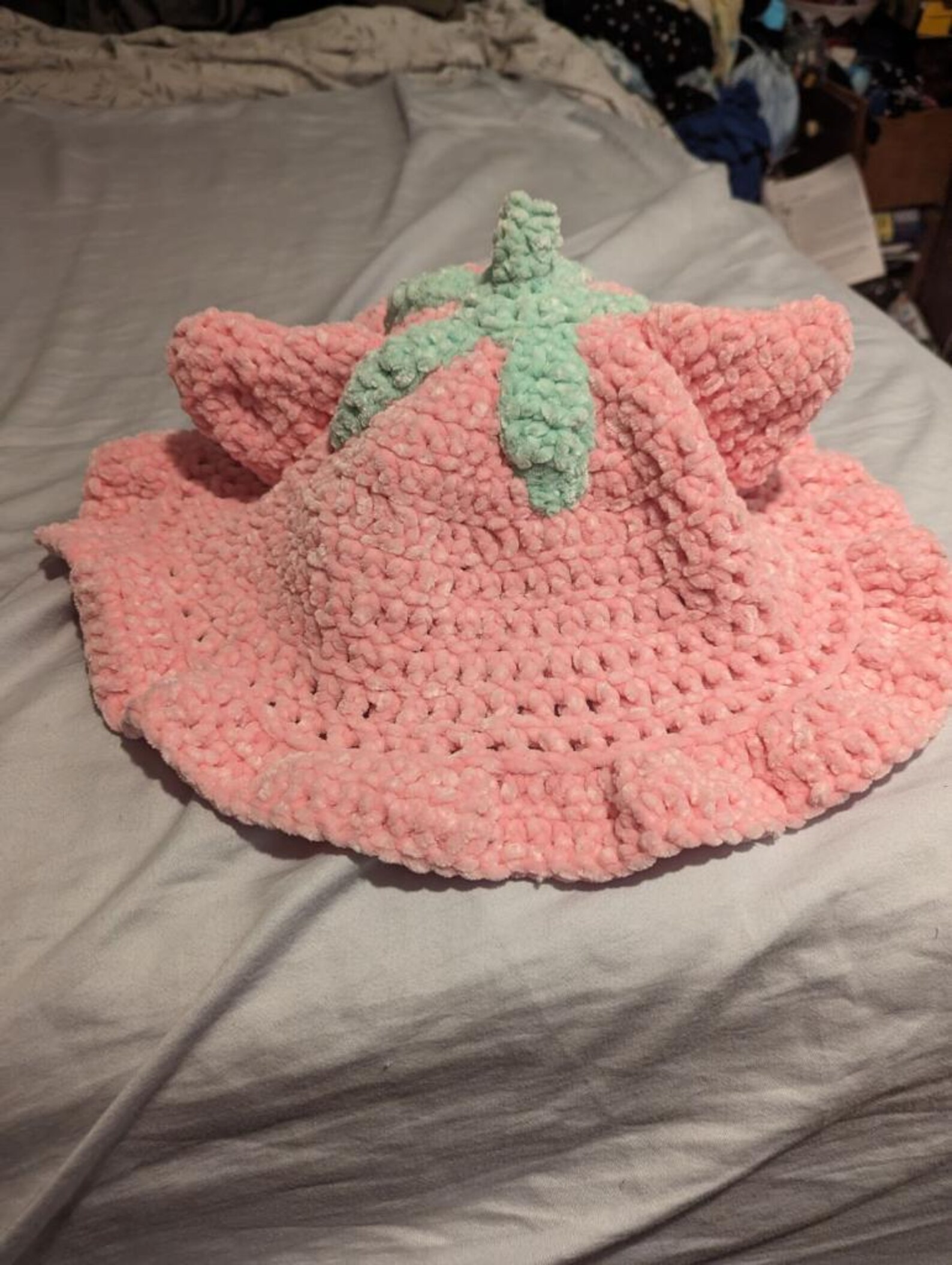 Fruit Cat Ear Bucket Hat - Etsy