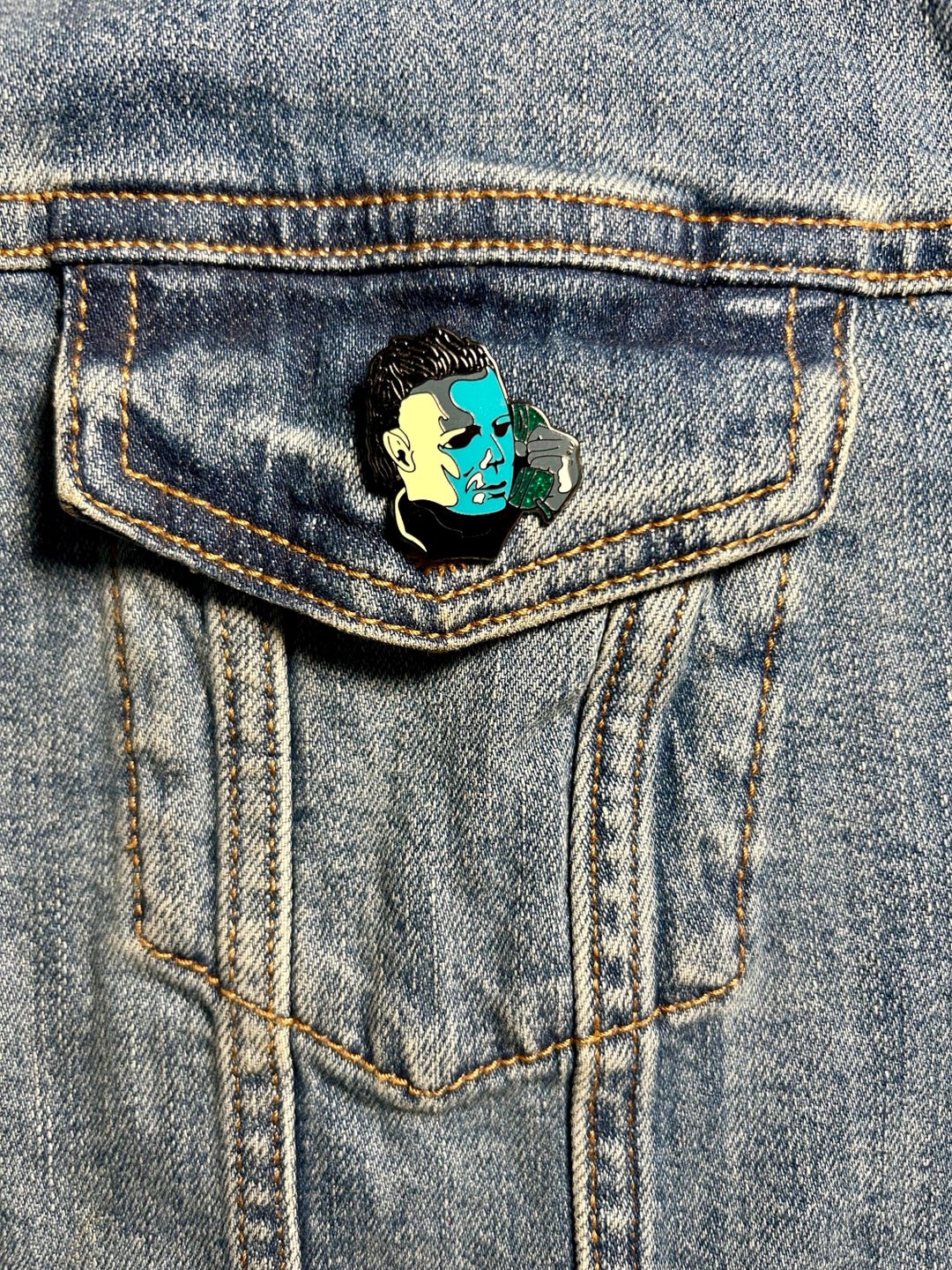 Michael Myers Inspired Halloween Enamel Pin Set - Horror Movie ...