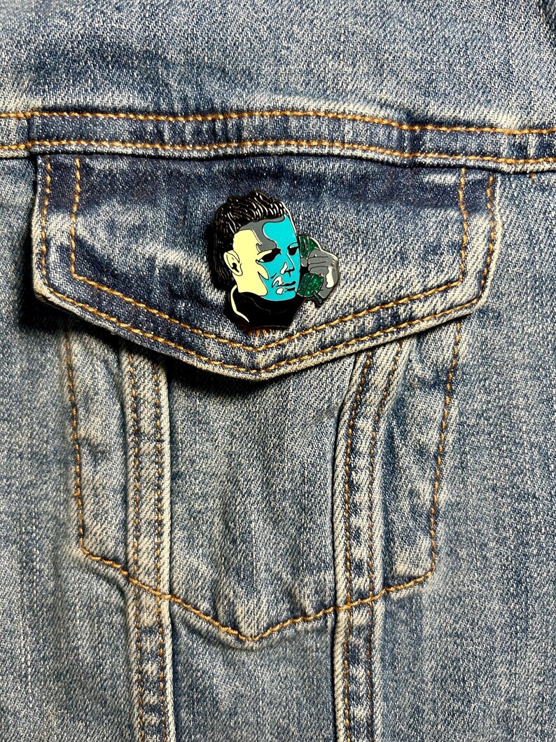 Michael Myers Inspired Halloween Enamel Pin Set - Horror Movie ...