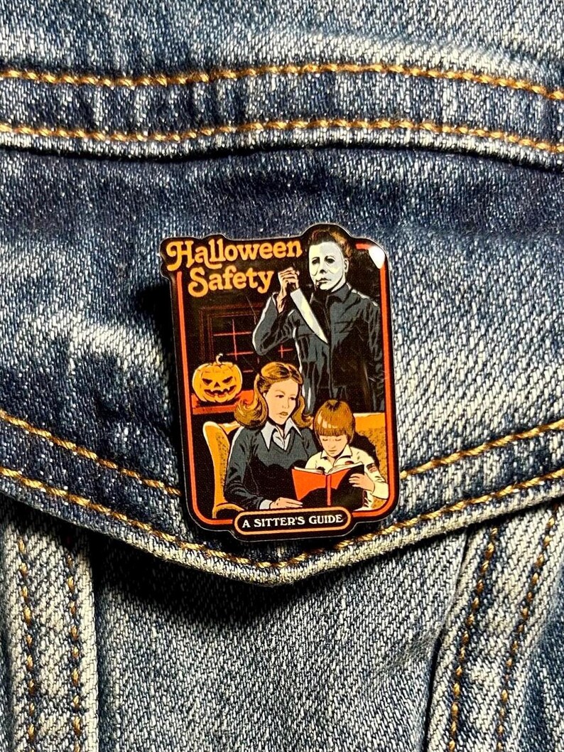 Michael Myers Inspired Halloween Enamel Pin Set - Horror Movie ...