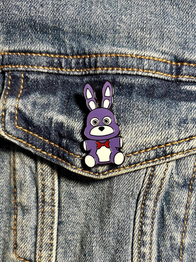 Animatronic Series Horror Enamel Pin Set Five Nights at Freddys ...