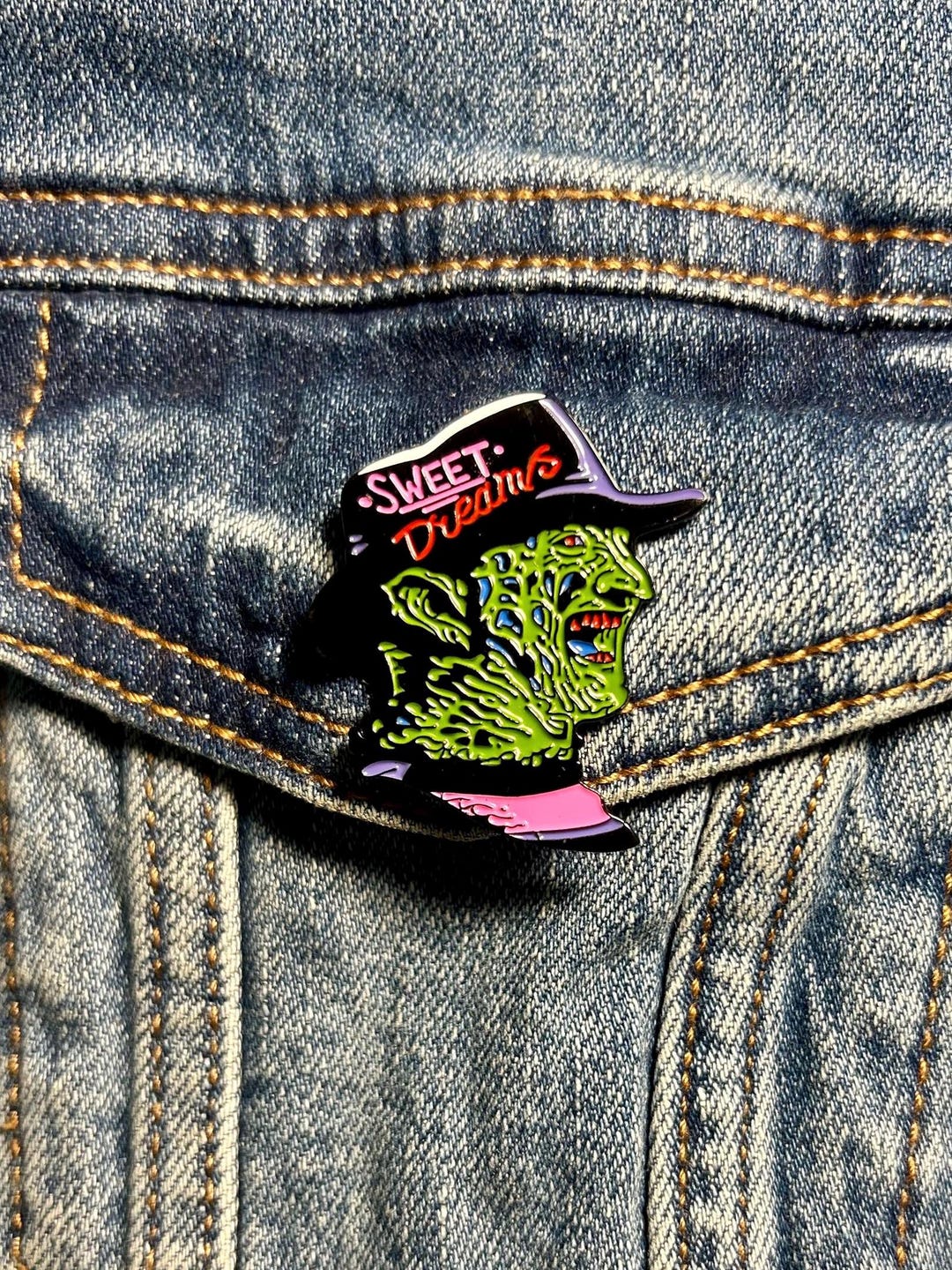 Slasher Series Horror Enamel Pin Set Ghostface, Nightmare on Elm Street ...