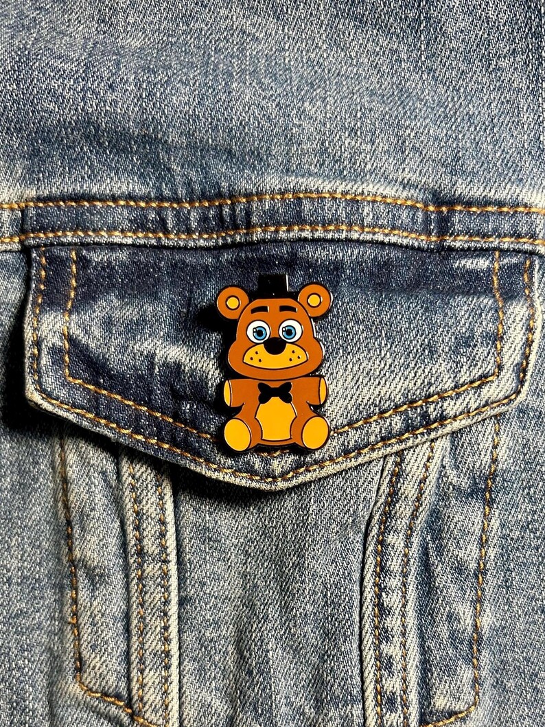 Animatronic Series Horror Enamel Pin Set Five Nights at Freddys ...