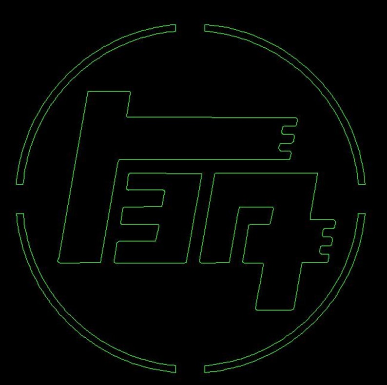 TEQ Toyota Logo DXF - Etsy