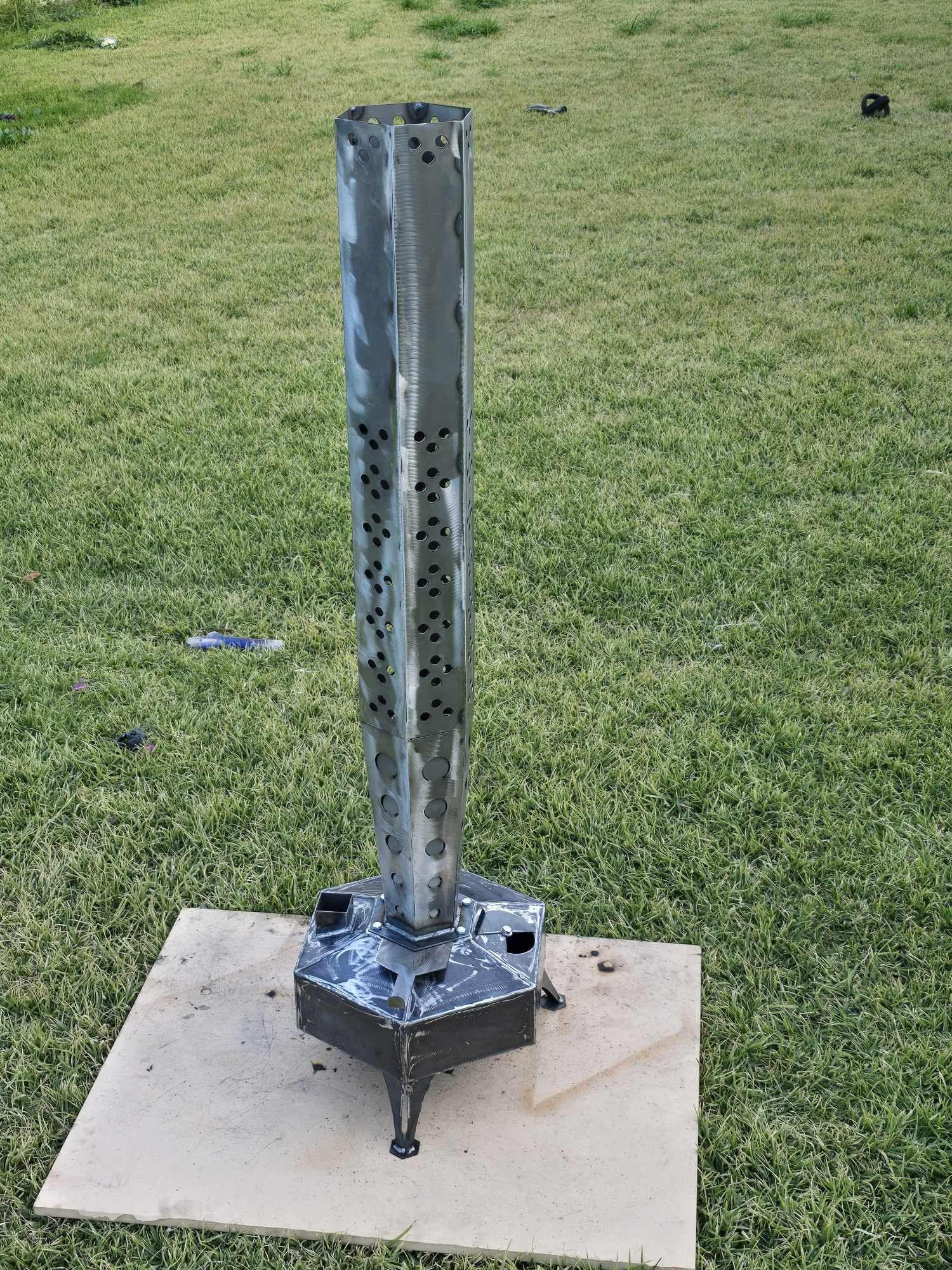 Smudge Pot Hexagon, Heater, Oil Burner, Diesel, Kero DFX Ready to Cut ...