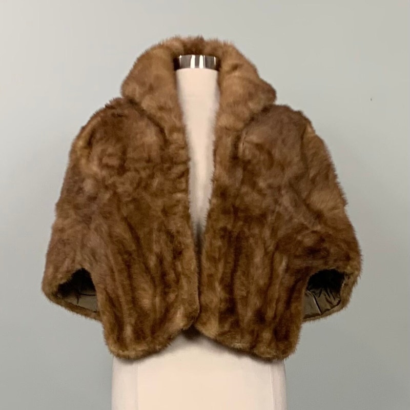 Vintage Mink Stole - Etsy