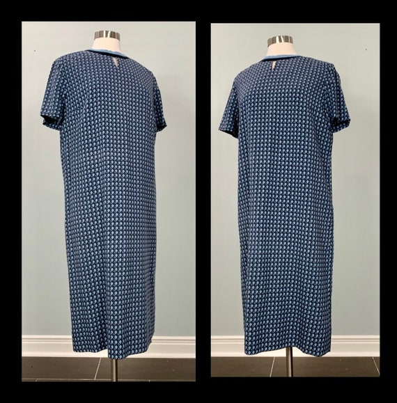 Mod Blue Dress Suit by Baron Peters - Size 10/12 - 60… - Gem