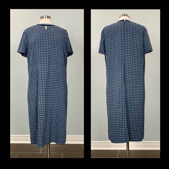 Mod Blue Dress Suit by Baron Peters - Size 10/12 - 60… - Gem
