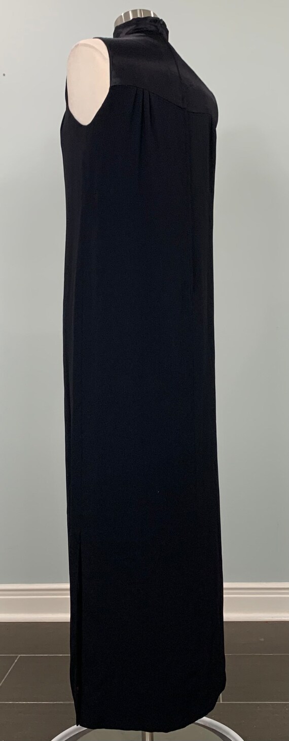 Black Floor Length Sleeveless Maxi Dress by Sweaters … - Gem