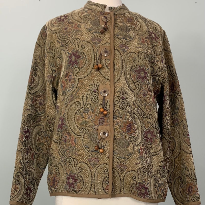 Tapestry Jacket - Etsy UK