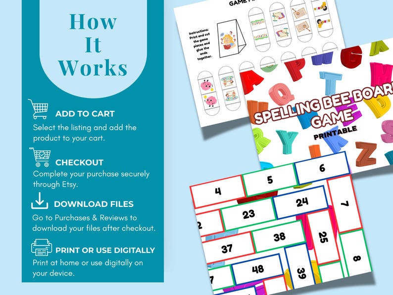 Camping Board Game Printable for Kids, Classroom & Homeschool Trivia ...