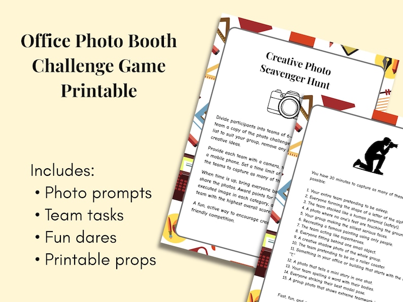 Team Building Activities Printable Games Bundle Office Icebreakers Work ...