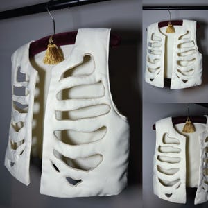 Custom Made Skeleton Vest - Street Wear - Etsy