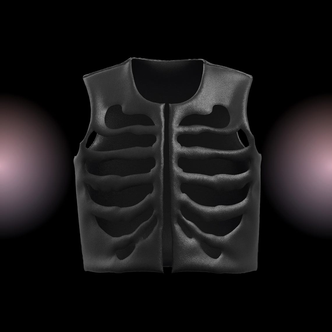 Custom Made Skeleton Vest - Street Wear - Etsy