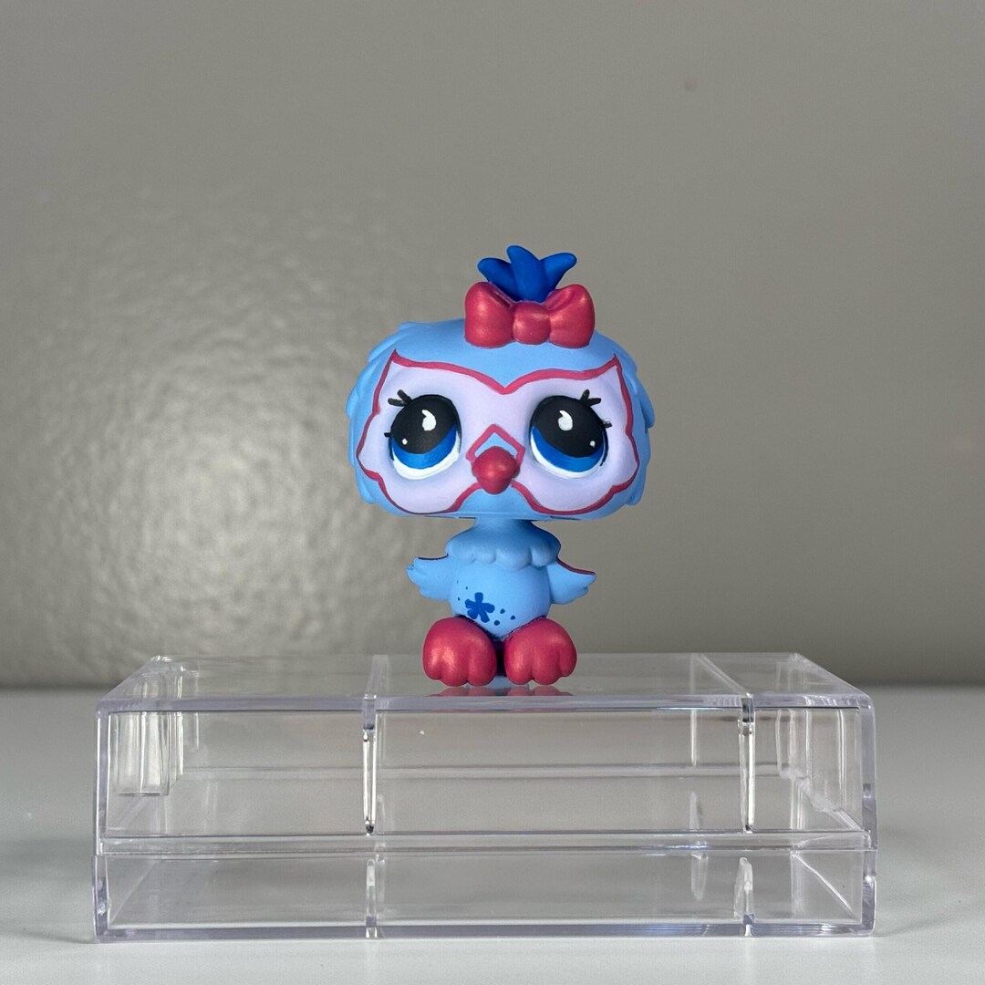 LPS Custom | Littlest Pet Shop Shimmer Owl - Etsy
