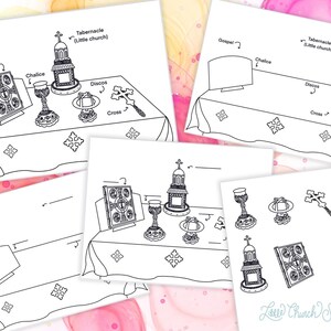 Orthodox Christian Kids Altar Table, Printable Activity - Etsy