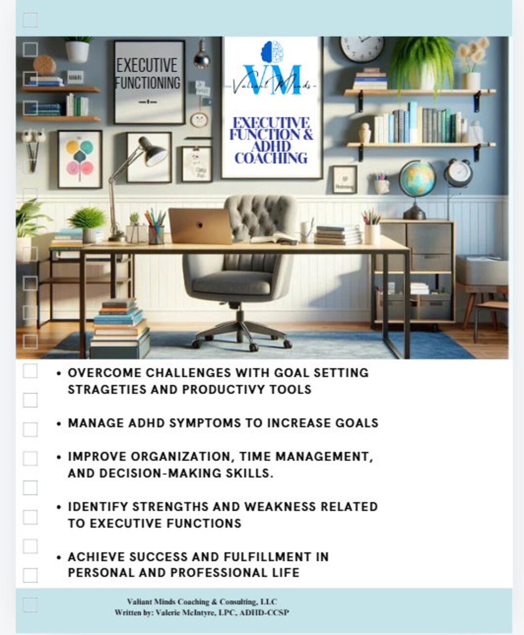 Executive Functioning Coaching Workbook - Etsy