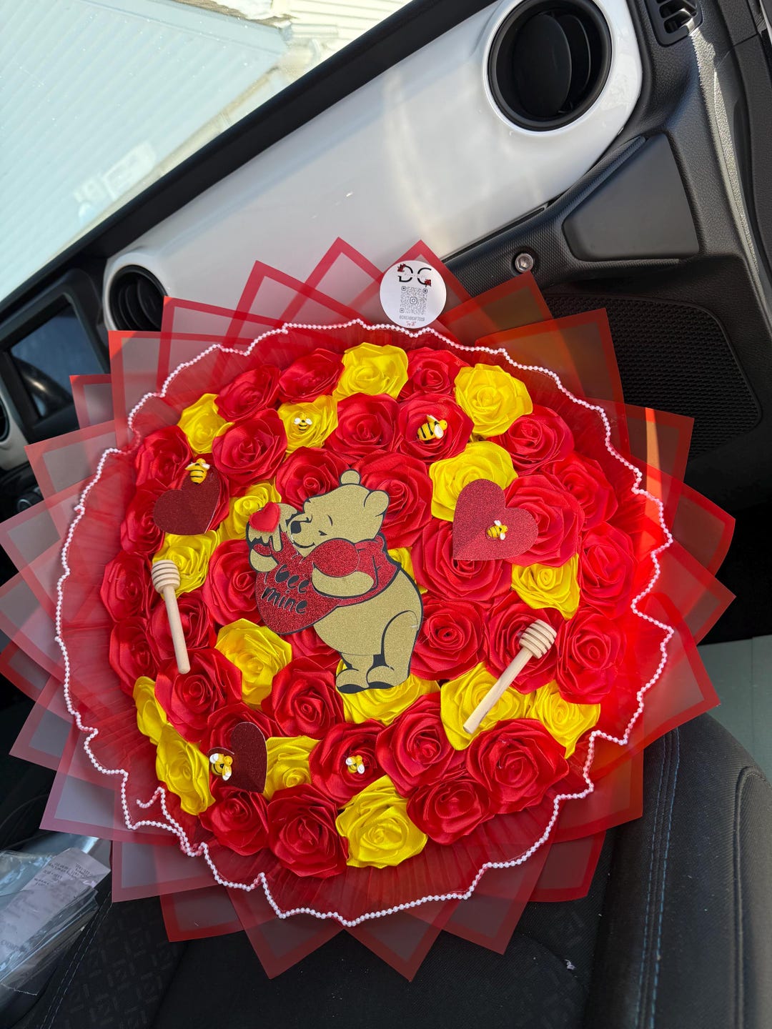 50 Eternal Roses Bouquet Winnie the Pooh - Etsy
