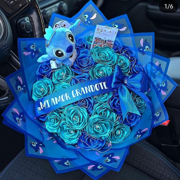 Lilo and Stitch Bouquet Flowers - Etsy