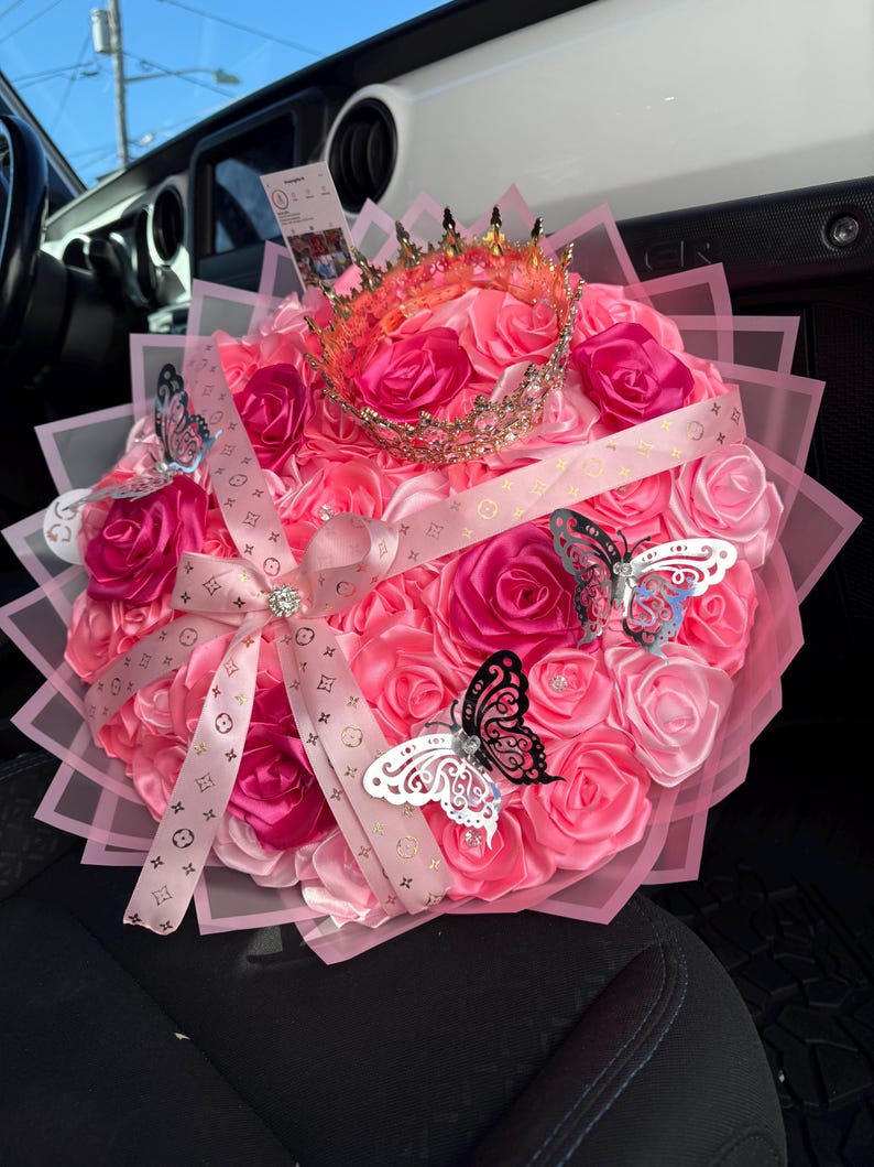 50 Eternal Roses Ramo Buchon - Etsy