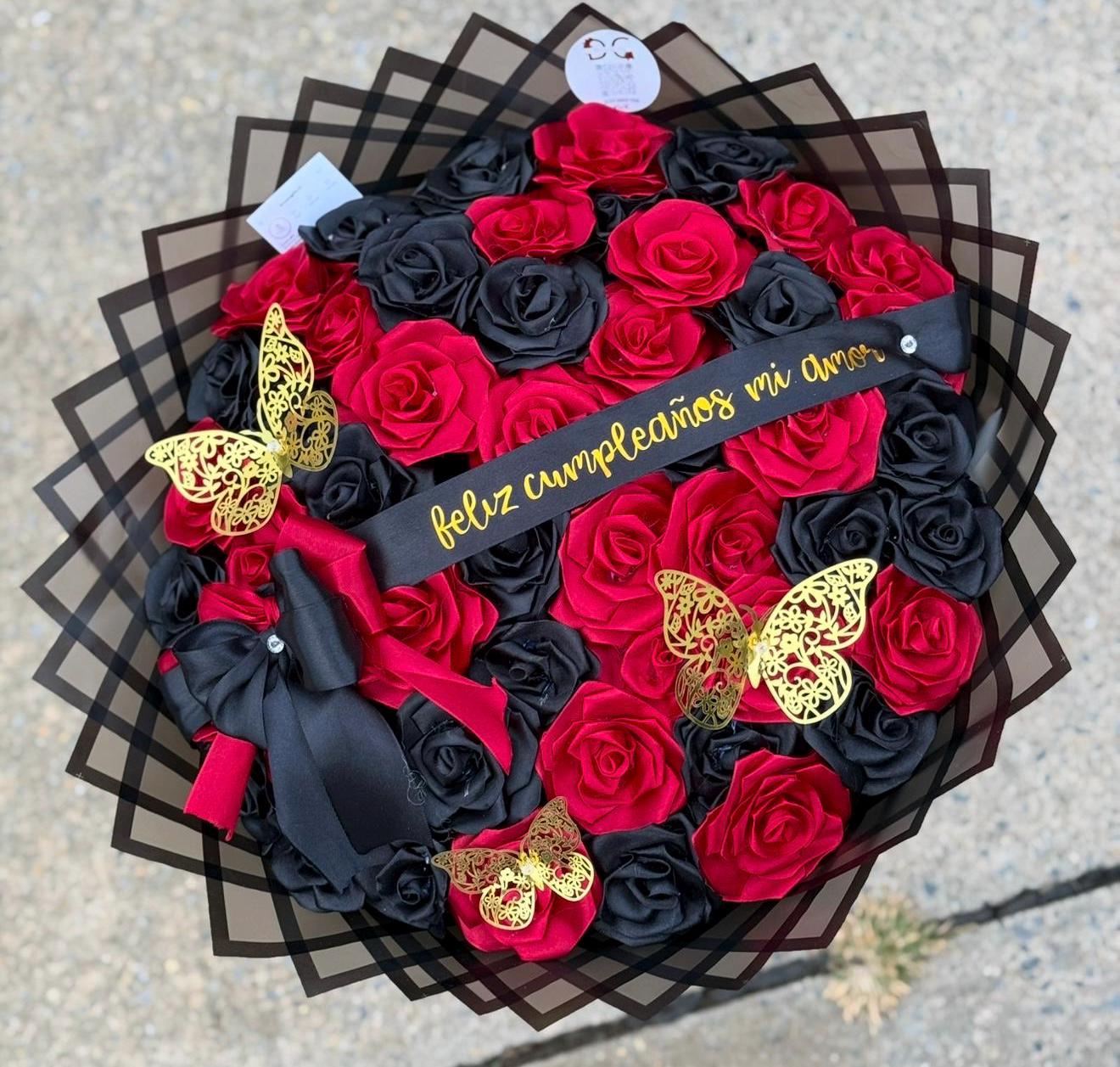 50 Eternal Roses Ramo Buchon - Etsy