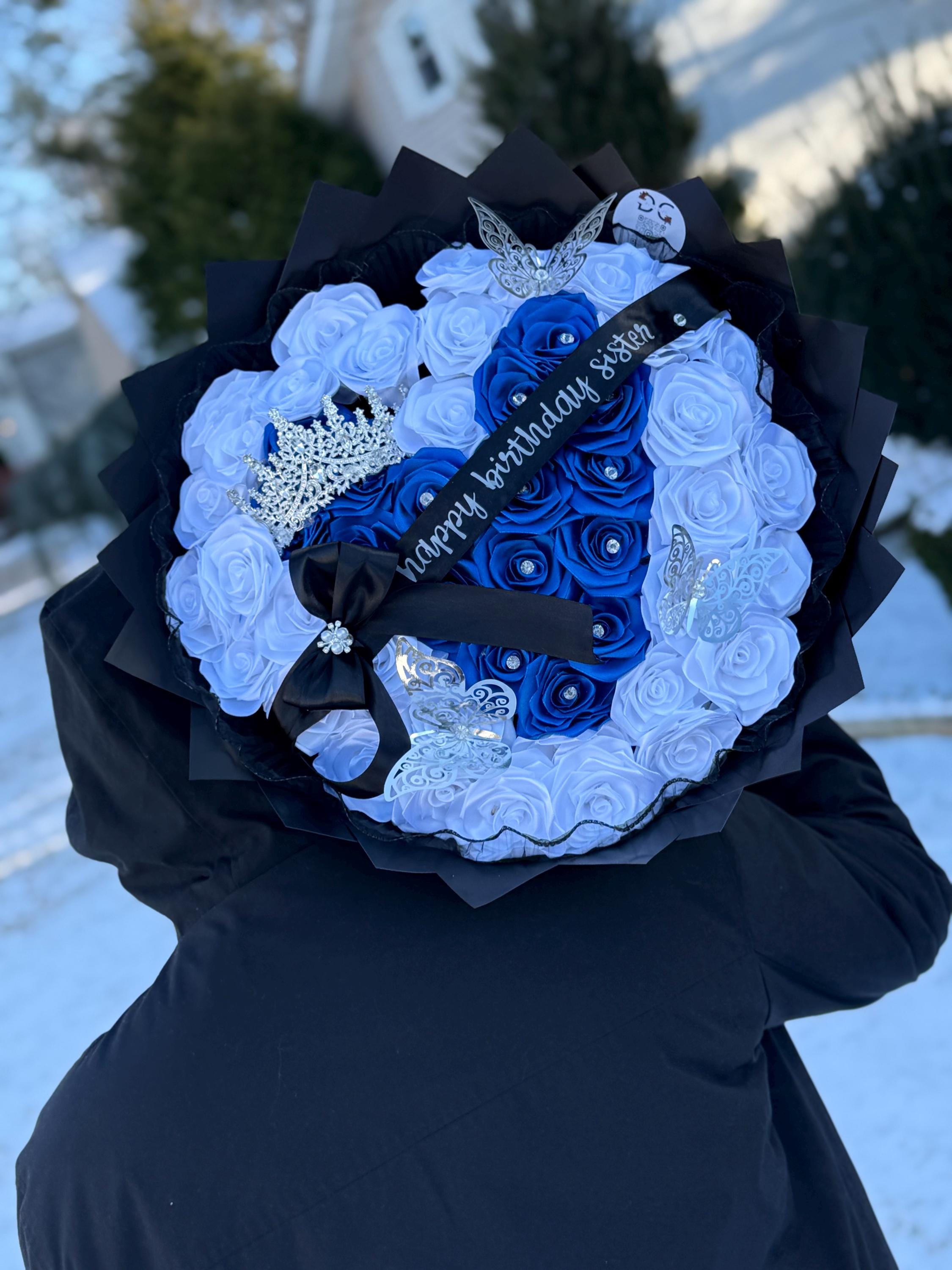 50 Eternal Roses Ramo Buchon - Etsy