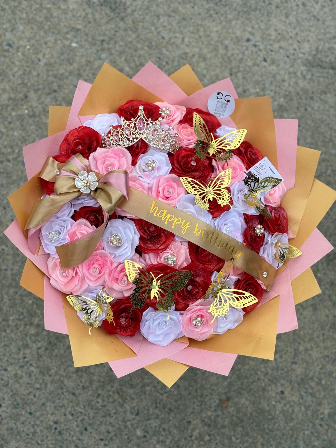 50 Eternal Roses Bouquet - Etsy