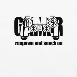 Unisex Gamer Tshirt With Front and Back Design - Etsy