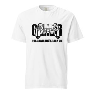 Unisex Gamer Tshirt With Front and Back Design - Etsy