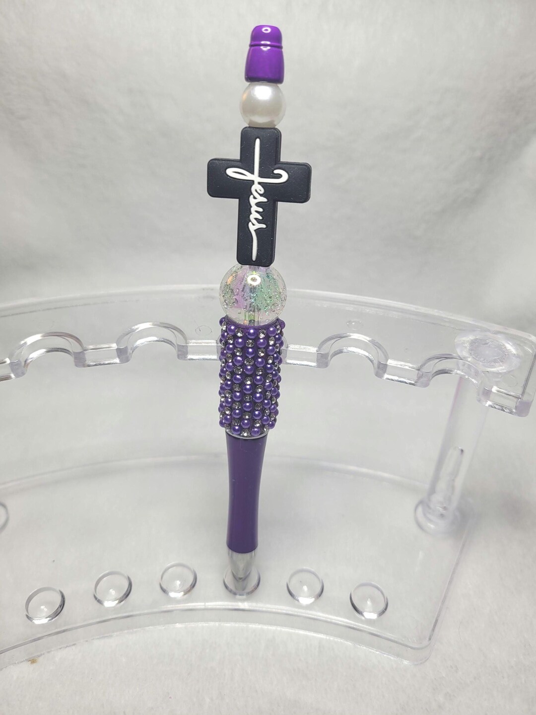 Purple Jesus Pen - Etsy
