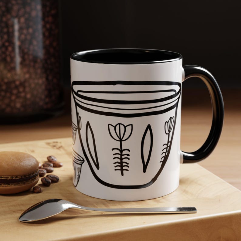 Ethiopian Coffee Mug: Habesha Bunna Cup With Lion of Judah - Etsy