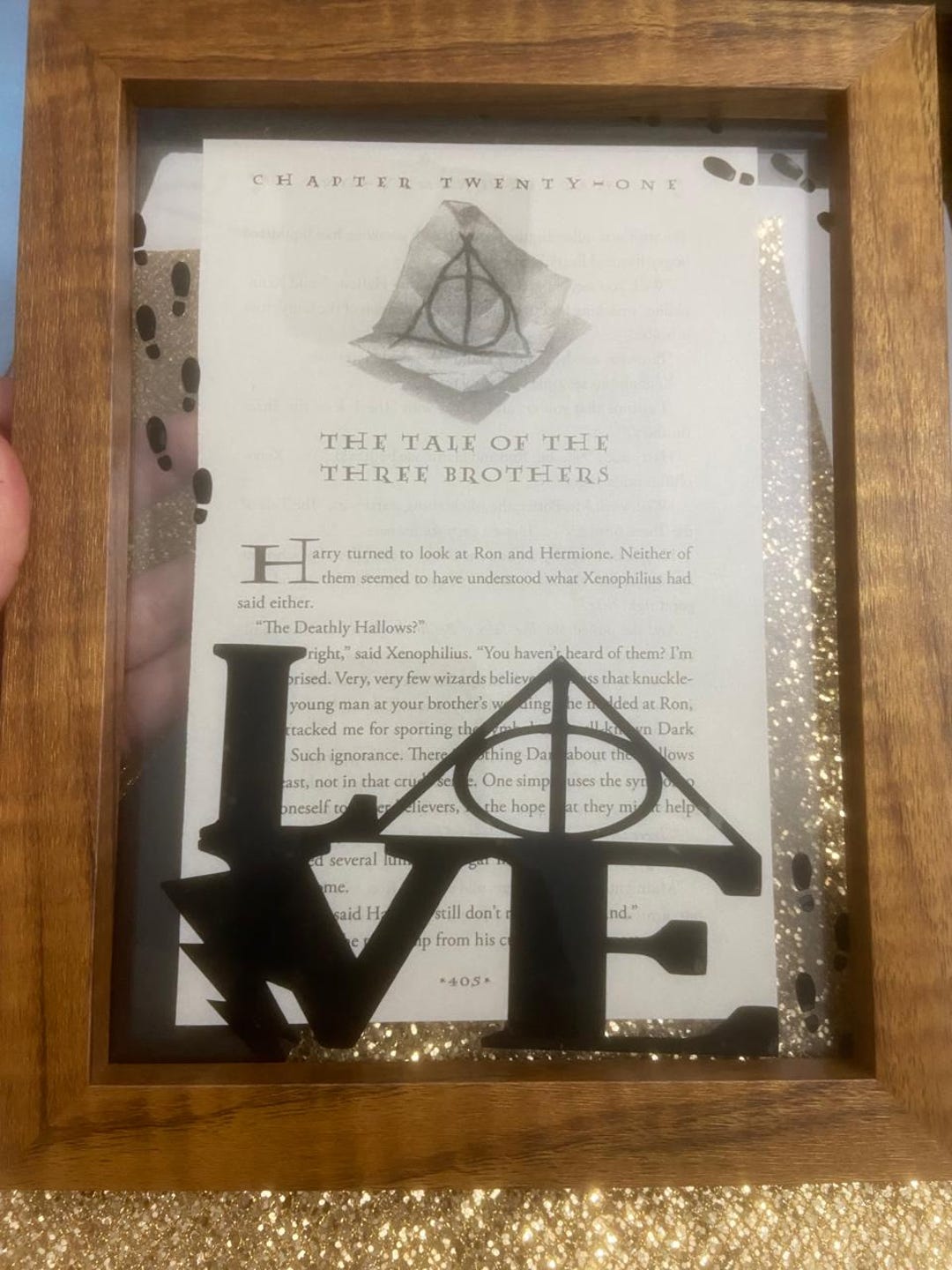 Harry Potter Single Page Frame Decoration. - Etsy