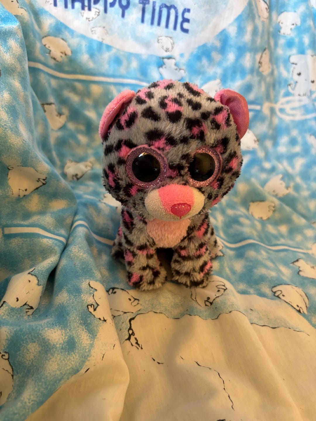 Tasha the Leopard Beanie Boo One Without Tag One With Loose Tag - Etsy