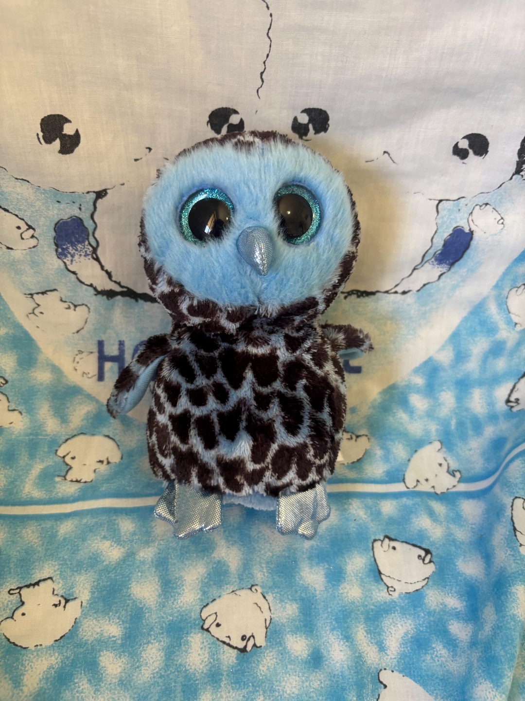 Yago the Blue and Black Owl 6” Beanie Boo No Tag - Etsy
