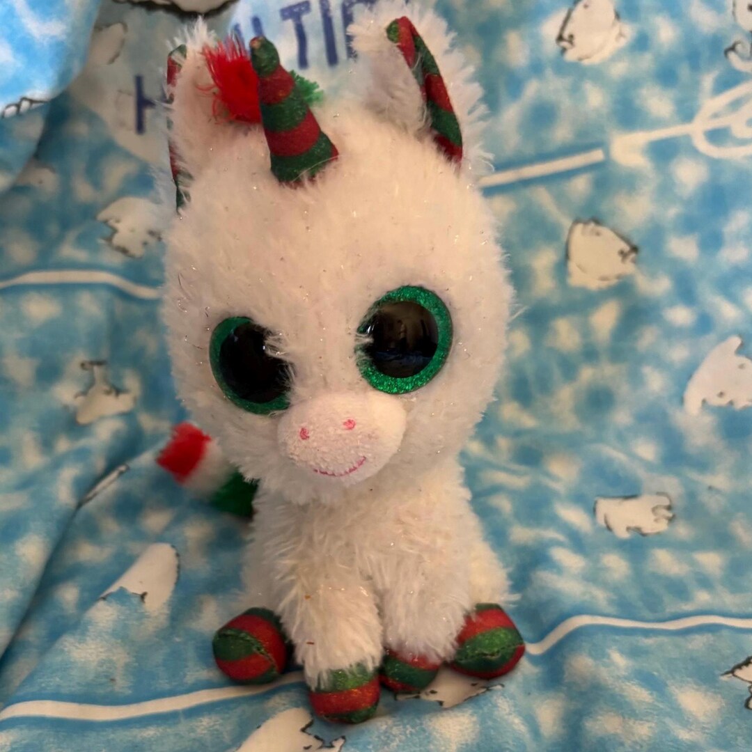 Snowfall the Unicorn Beanie Boo 6 Inches NO TAG - Etsy