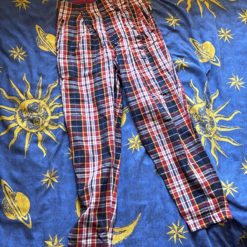 Primary Color Plaid - Etsy
